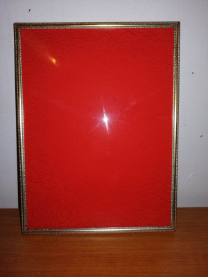 Rama metalica de masa pentru pictura foto fotografie sticla convexa ...