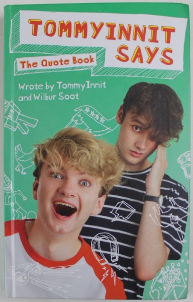 Tomm Yinnit Says The Quote Book Wrote By Tommy Innit And Wilbur Soot 2022 Okaziiro