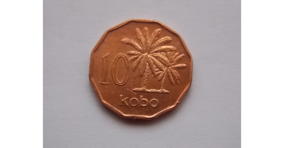 10 KOBO 1991 NIGERIA | arhiva Okazii.ro