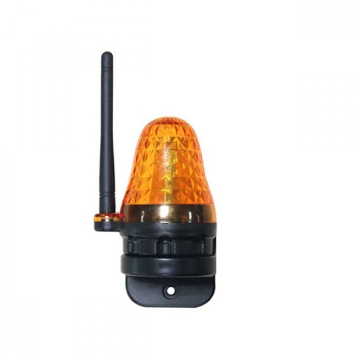 Lampa avertizare LED cu antena automatizare poarta porti usa garaj | Okazii.ro