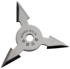 Stea Ninja cu 3 Colturi Shuriken Shaken Konga | arhiva Okazii.ro