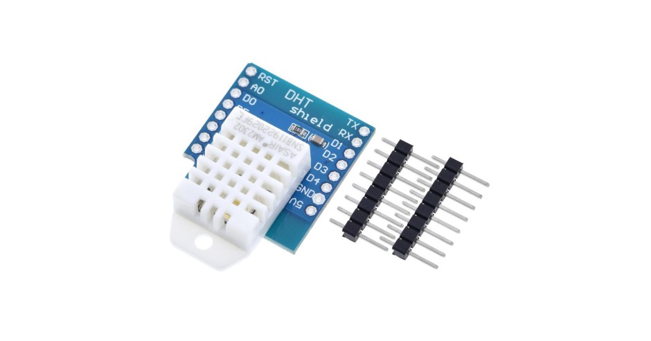 Modul DHT22 D1 mini wemos senzor de temperatura si umiditate Arduino (d ...
