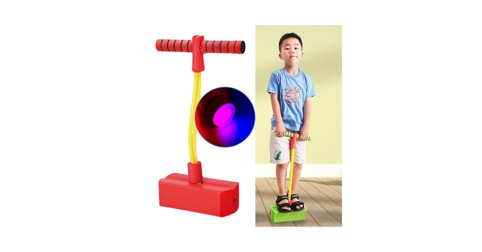 Spuma Pogo Stick, burete de sarit pentru copii 3-7 ani | arhiva Okazii.ro