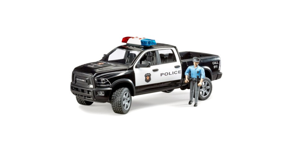 Masina de Politie Bruder Ram 2500 cu Politist si Accesorii | arhiva ...