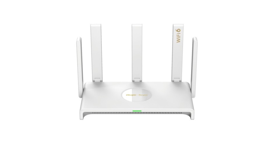 Router WiFi 6 Dual Band, 5 x RJ45 Gigabit, AX3000, 5 dBi, Dual-WAN ...