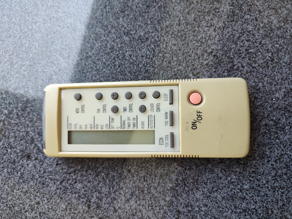 Telecomanda aer conditionat MITSUBISHI ELECTRIC, ORIGINALA telecomanda ...