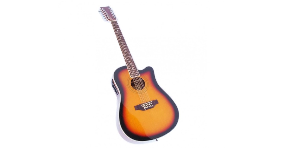 Chitara 12 corzi Cherrystone AW-12CQ Electro Acustica Western Cutaway ...