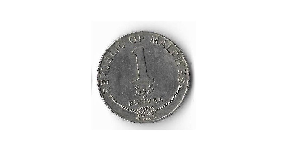 Moneda 1 rufiyaa 1982 - Maldive | arhiva Okazii.ro