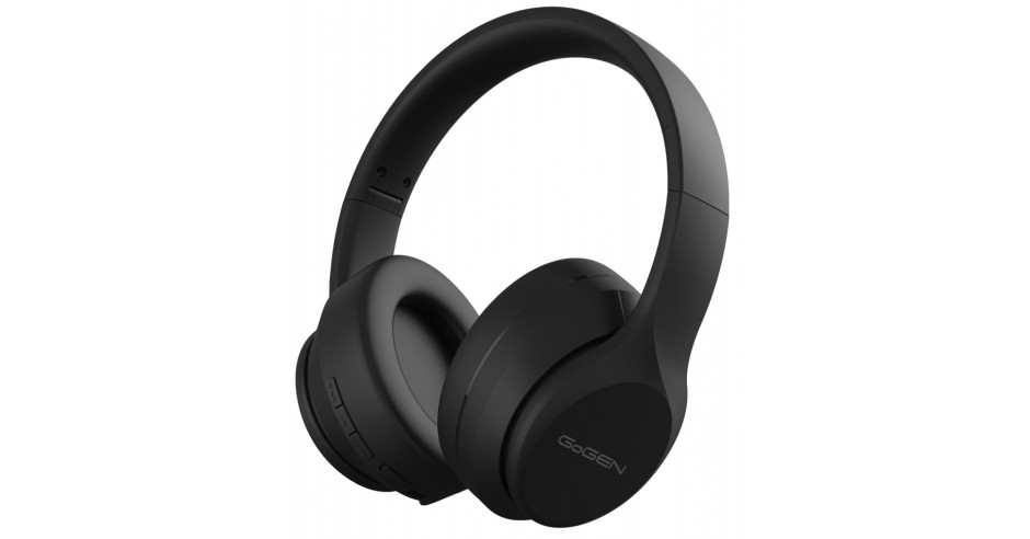 Casti audio fara fir GoGEN HBTM 43B, Bluetooth 5.0, microfon, culoare ...