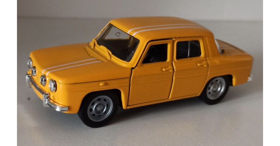 Macheta Renault 8 Gordini (Dacia 1100) galben - Welly 1/36 | arhiva ...