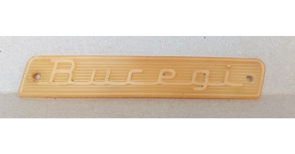 Sigla vintage camion BUCEGI, emblema veche, ornament auto original ...