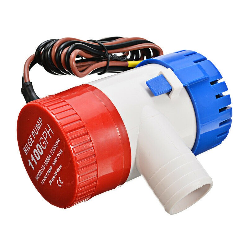 Pompa apa submersibila 12V 1100GPH rezervoare,barca, rulota,etc, noua ...