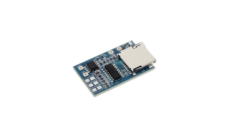 mp3 modul decodor mono cu sd card si amplificare 2W 3.7-5V | arhiva ...