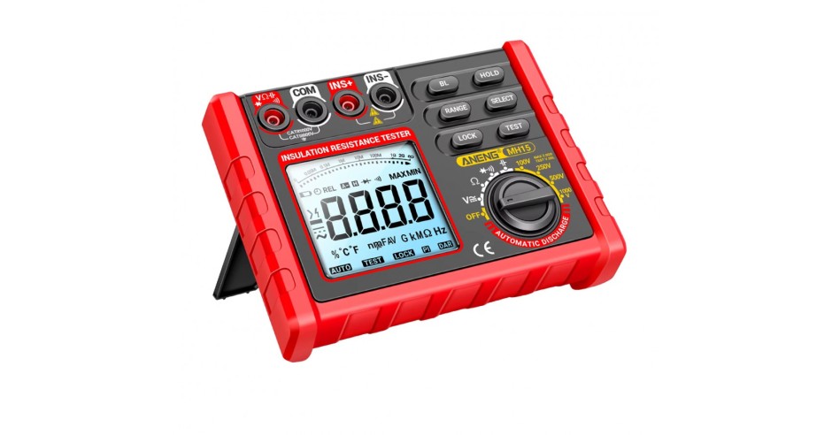 Tester izolatie Aneng MH15 1000V Megaohmetru + functie de multimetru ...