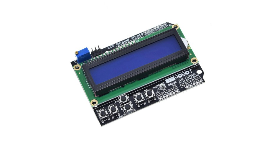 Modul LCD display 1602 Keypad, BLUE Arduino Atmega328 (d.5602F) | Okazii.ro