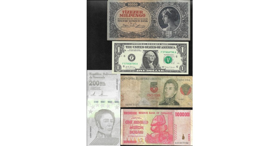 Set #54 15 bancnote de colectie (cele din imagini), America de Nord ...