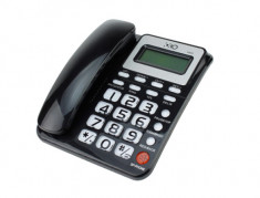 Telefon fix cu taste mari , ecran LCD , ID apelant OHO / 4 | arhiva Okazii.ro