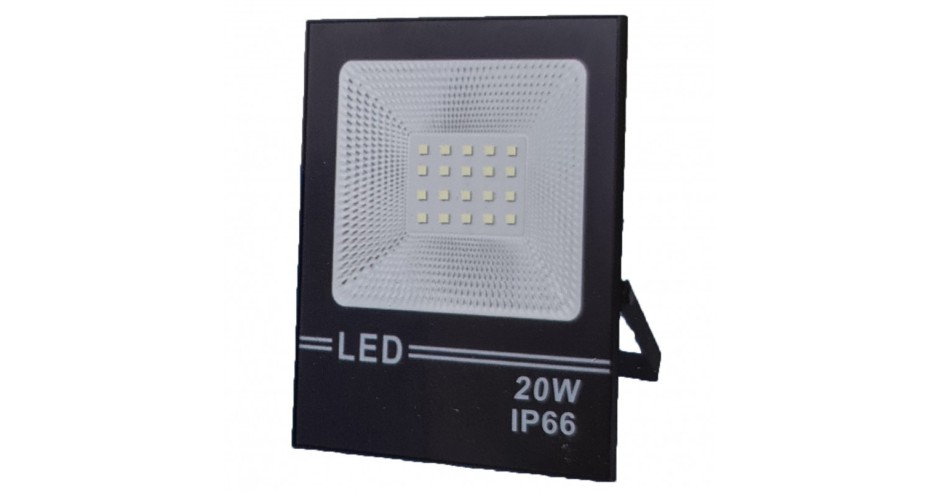 Proiector Led Flood Light, 20W, 20 led, A++, IP66, lumina alba | Okazii.ro