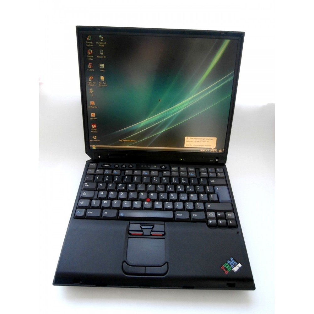 IBM ThinkPad T30 laptop colecte se vinde in mod de licitatie ( MOKZIE ...