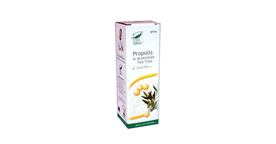 Spray Propolis cu Tea Tree 100 mililitri Medica, Medica Farmimpex ...