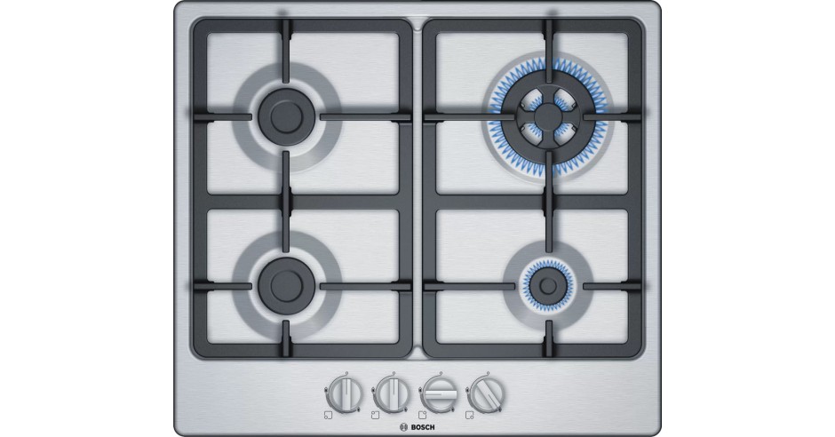 Plita gaz incorporabila Bosch PGH6B5B90 Serie 4 60cm 4 arzatoare ...