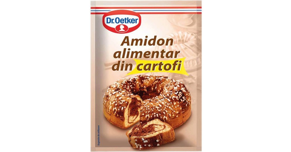 Amidon Alimentar din Catofi Dr. Oetker, 75 g, Amidon din Cartofi ...