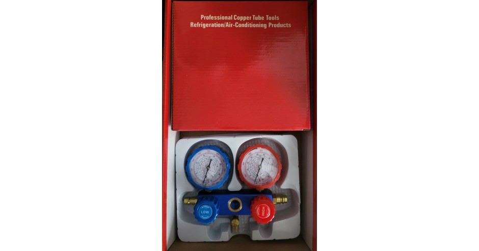 Manometru pentru freon R410A,R32,R134A,R404A | arhiva Okazii.ro