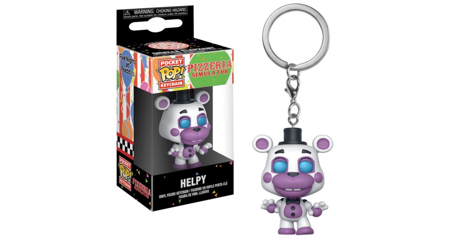 Pop Keychain: Fnaf Pizza Sim: Helpy | arhiva Okazii.ro