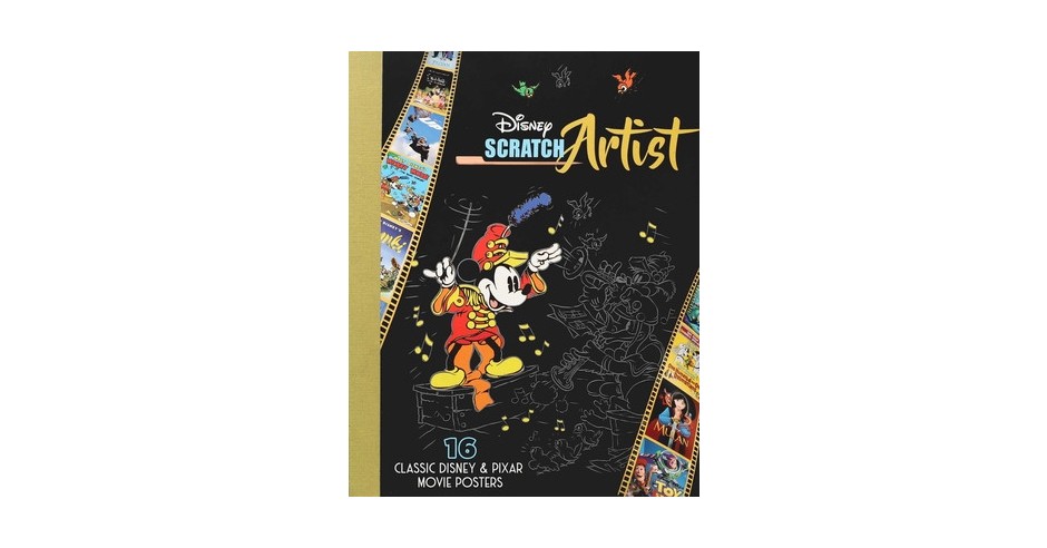 Disney Scratch Artist: Classic Disney & Pixar Movie Posters | Okazii.ro