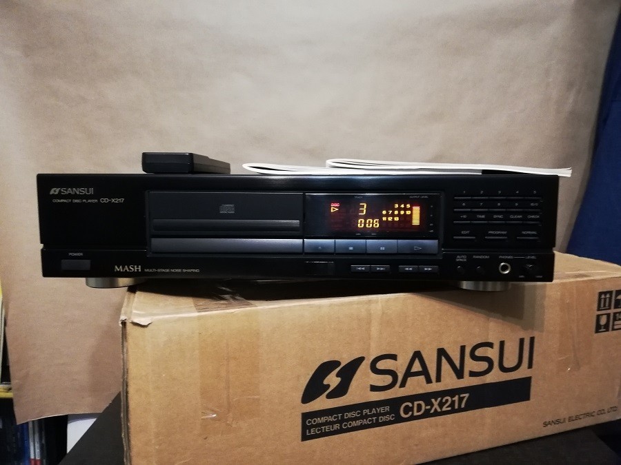 CD Player SANSUI CD-X 217 cu telecomanda,manual si cutia - JAPAN ...