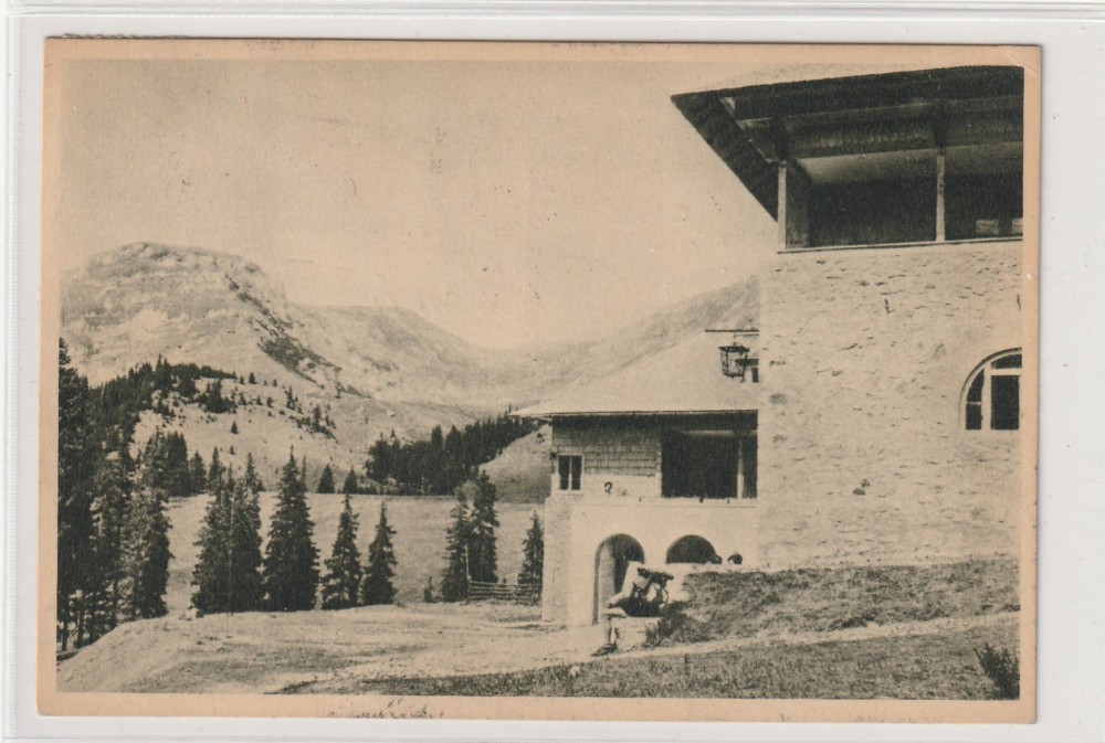 Muntii Bucegi-Cabana Pestera,carte postala RPR | arhiva Okazii.ro