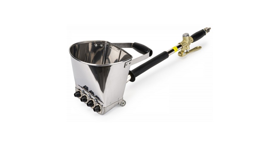 Masina, aparat de tencuit pneumatic cu duze pereti tavan 3L 19mm ...