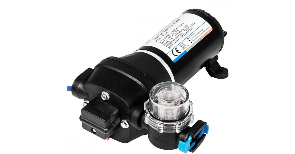 Pompa de apa electrica, Cu membrana, 12V, 17 l/min, Negru | arhiva ...