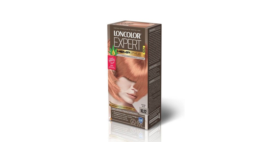 Vopsea de Par Loncolor Expert Hempstyle 10.22, Blond Roze, 100 ml ...