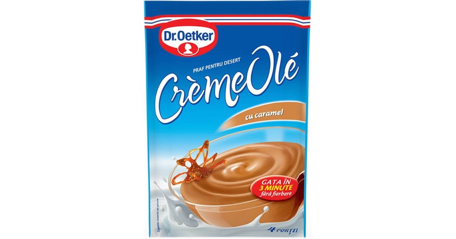 Creme Desert Ole Dr. Oetker, 80 g, Aroma Caramel, Creme pentru Desert ...