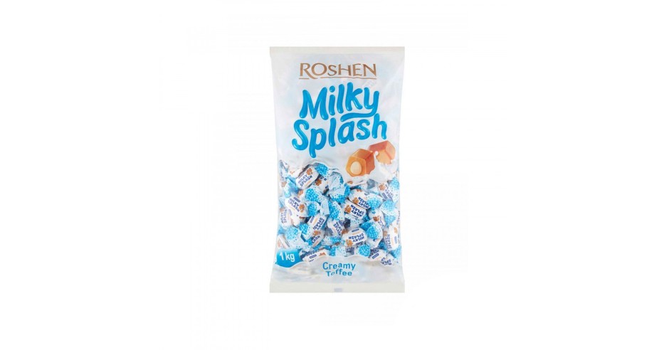Caramele Milky Splash Toffee, Roshen, 1Kg | arhiva Okazii.ro