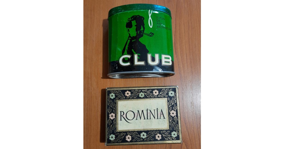 Lot 2 cutii de tigari vechi ,de colectie | arhiva Okazii.ro