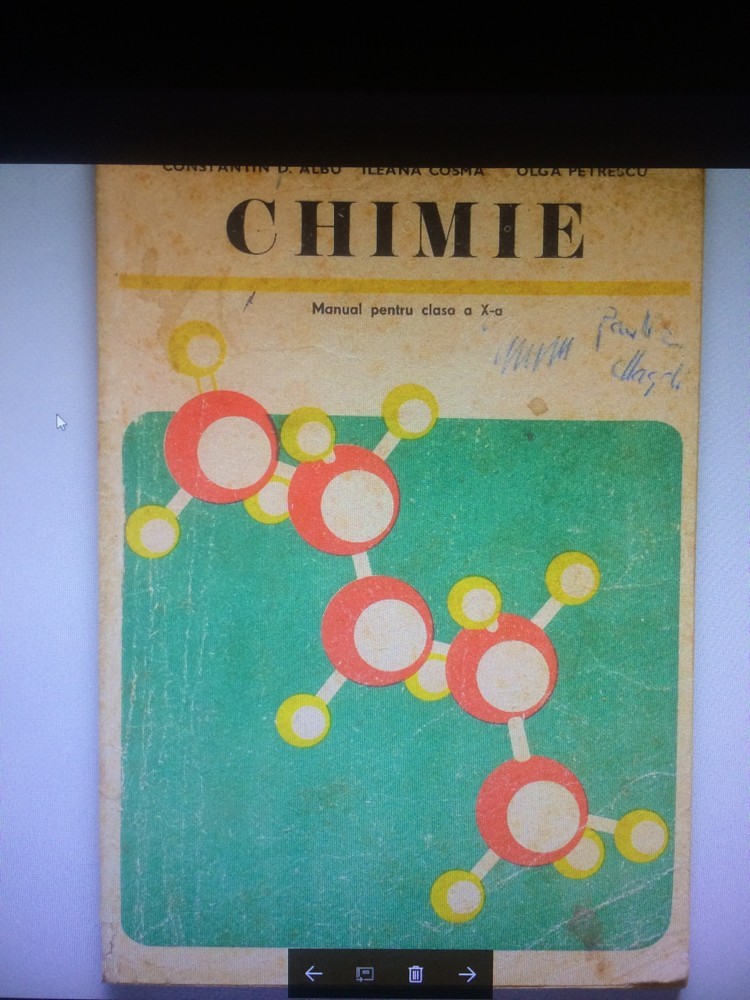 Chimie manual pentru clasa a 10-a de Constantin Albu ?i Ileana Cosma ...