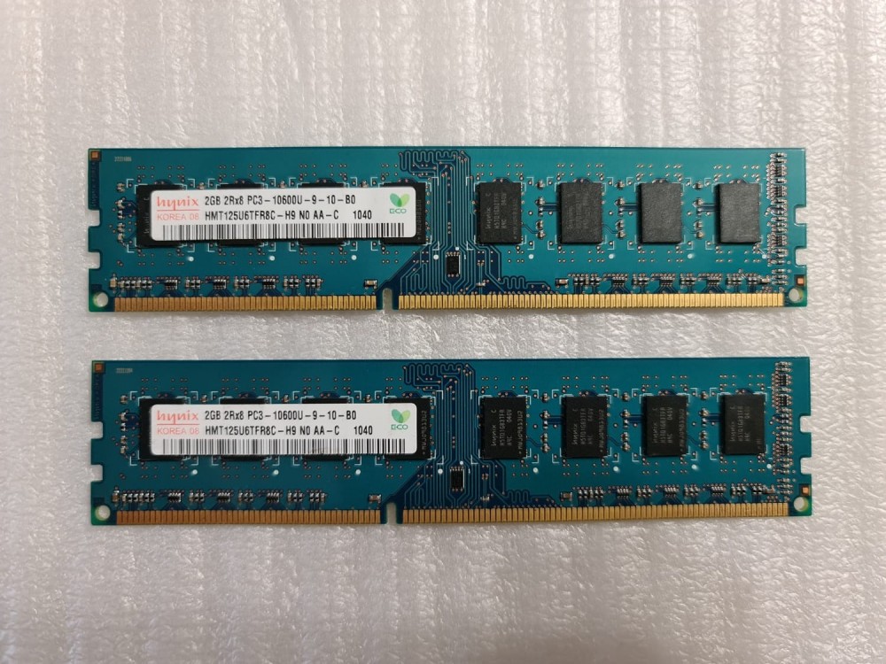 Memorie RAM desktop Hynix 2 GB, 1333 MHz, PC3 10600 - poze reale ...