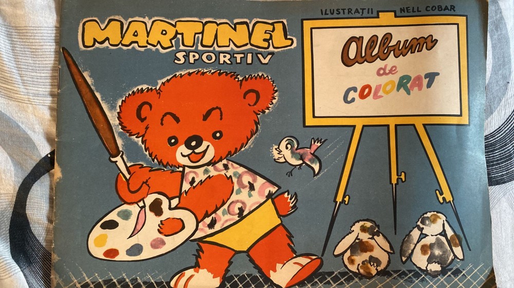 MARTINEL SPORTIV-ALBUM de COLORAT/PLANSE COMPLET NECOLORATE !/DESENE ...