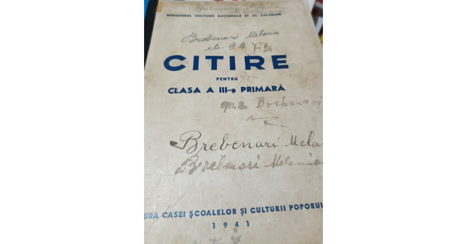 Carte de citire Clasa a III-a, 1941, Editura Casei Scoalelor. Carte ...