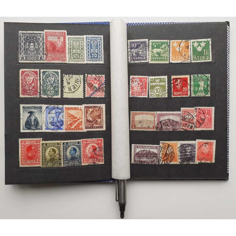 Clasor cu Timbre Vechi - 160 bucati diferite (6 poze) | arhiva Okazii.ro