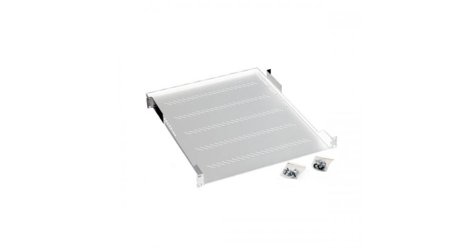 RAFT FIX perforat TRITON 1U, pt rack 19 inch, adancime 250 mm, sarcina ...