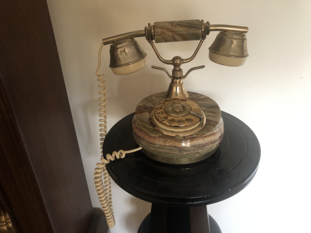 Telefon fix vechi,stil vintage,din onix | arhiva Okazii.ro