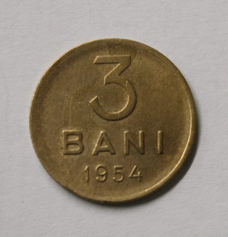 3 BANI 1954 . RAR . DETALII EXCELENTE . PIESA DE COLECTIE . | arhiva ...