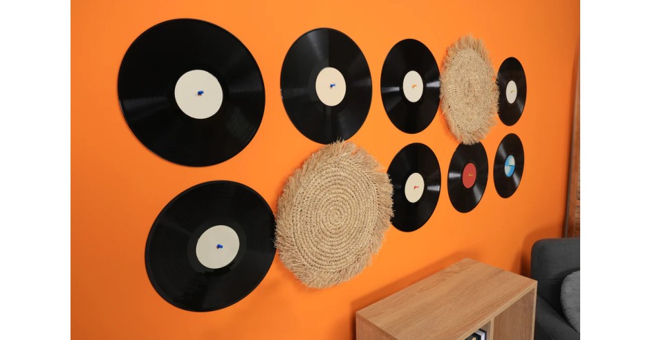 Pack 20 discuri vinil LP - decorative ! NU de ascultat ! =DECOR ...
