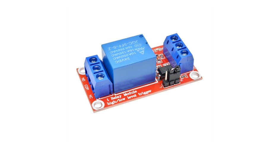 Modul releu optocuplor 24V 1 canal 30A Arduino / Optocoupler H/L Level ...