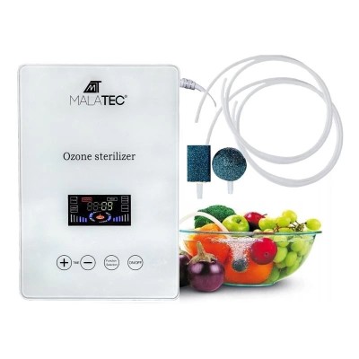 Generator de ozon 15 W multifunctional,purificator alimente,apa,aer - panou tactil, Malatec ...
