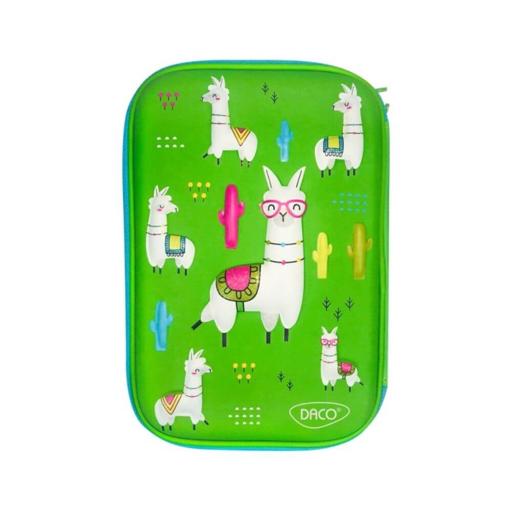 Penar Neechipat DACO, Model Chic Lama, 22x15.5x7.5 cm, PVC, Verde, Doua ...