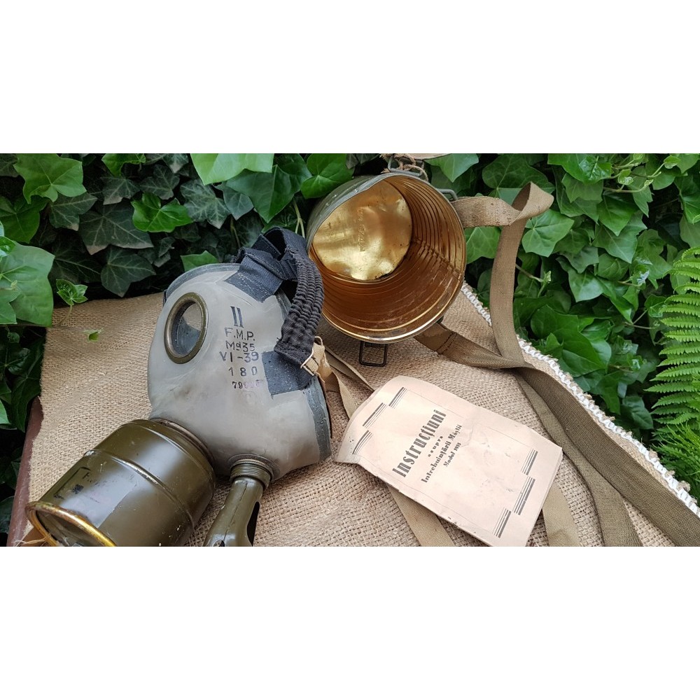 Masca de gaze romaneasca WW2 | arhiva Okazii.ro